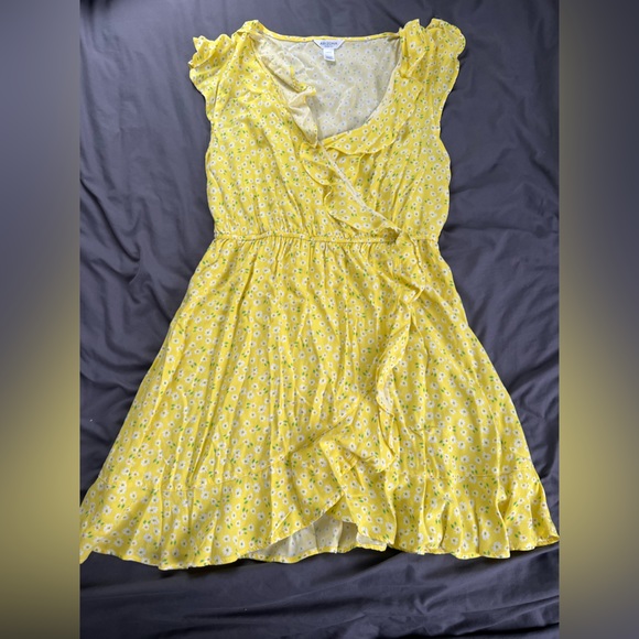 Arizona Jean Company | Dresses | Arizona Yellow Floral Dresslarge ...